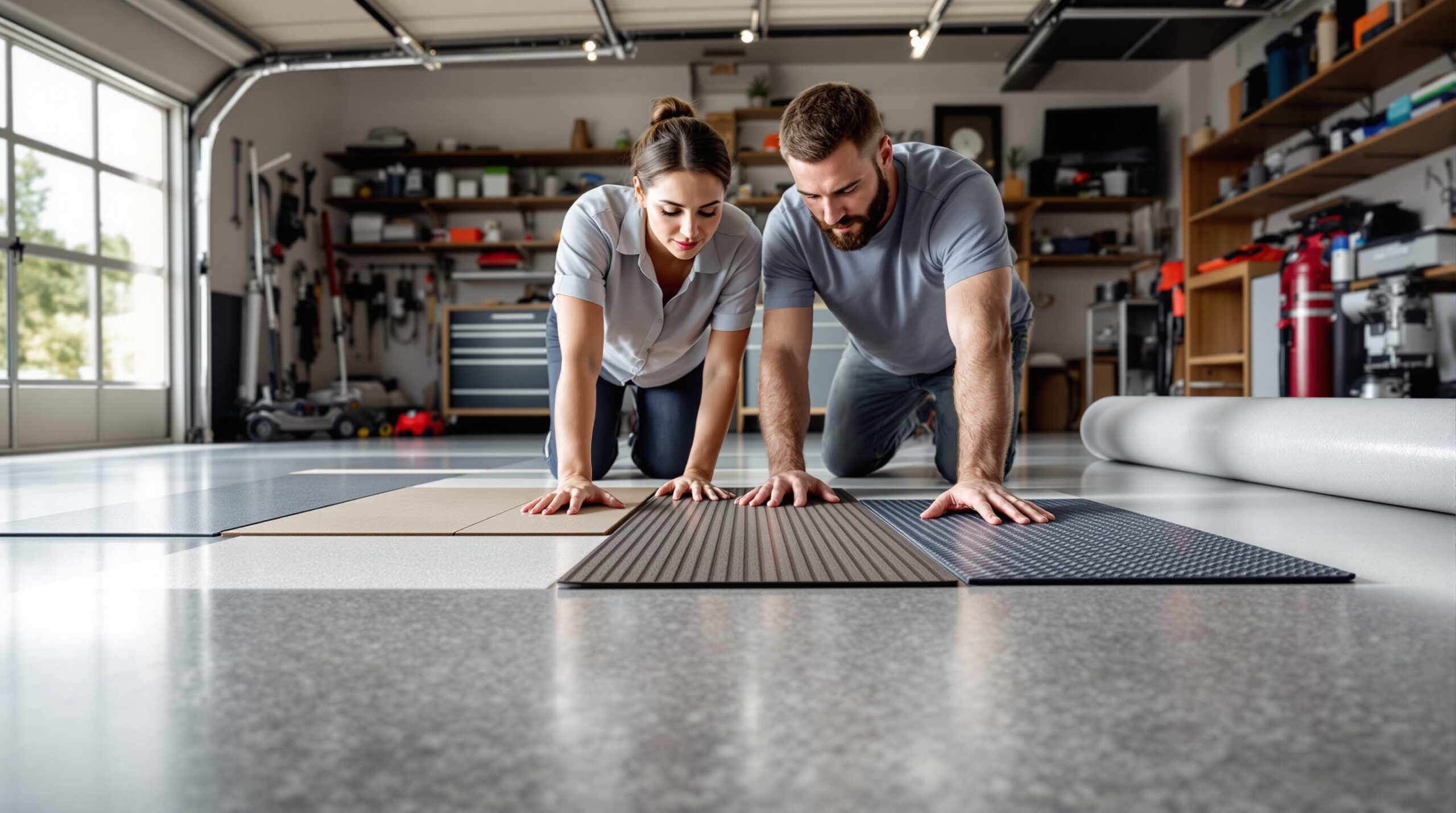 Quel sol pour garage, les 6 revêtements à comparer avant de choisir